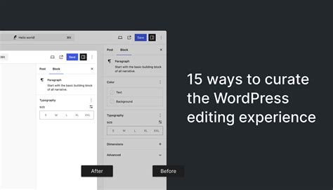 15 ways to curate the wordpress editing experience wordpress