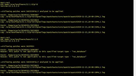 Oracle Rac 12c R1 Rolling Apply Psu Patch Demo Youtube