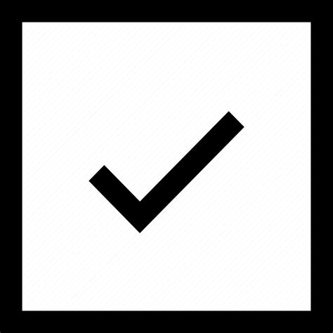 Square Check Icon Download On Iconfinder On Iconfinder
