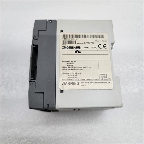 ABB XM06B5 G10 DIGITAL I O EXTENSION MODULE 1SBP260103R1001