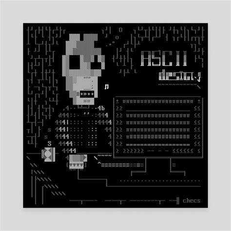 Ascii Design An Art Canvas By Checs Inprnt
