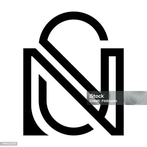 Logo Sn Awal Inovatif Profesional Dan Logo Ns Huruf Sn Atau Ns Monogram Elegan Minimal Bisnis