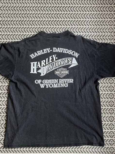 Vintage Harley Davidson Tee Size Xxl Depop