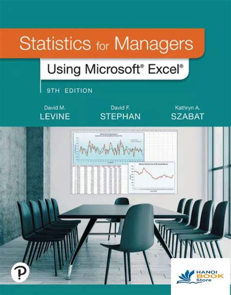 statistics for managers using microsoft excel sách màu sách đen trắng
