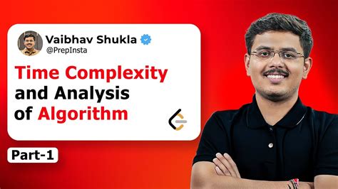 time complexity and analysis of algorithm part 1 youtube