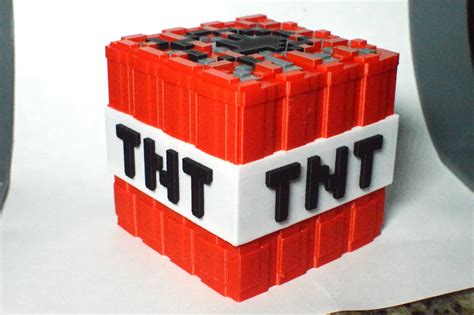Minecraft Tnt Box By Striderman1 Makerworld