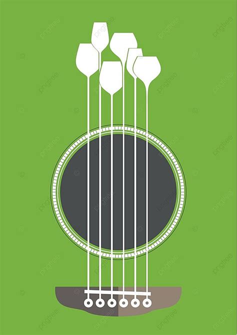 Acoustic Party Instrument Circle Strings Vector Instrument Circle
