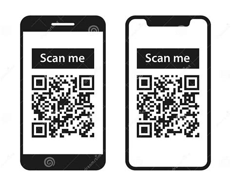Qr Code Set Scan Qr Code Icon Template Scan Me Qr Code For Smartphone Qr Code For Mobile App