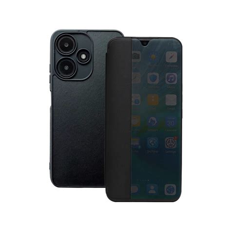 Business Style Smart View Flips Cover For Itel S P Plus Tpu Pc Pu Tpu Pc Pu And Tecno