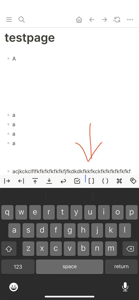 Mobile Editing Does Not Scroll When Cursor Goes Under Toolbar · Issue