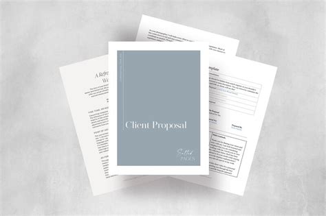Wedding Photography Client Proposal Template Salted Pages