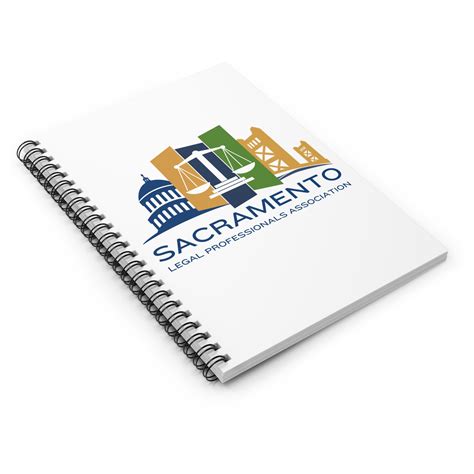 spiral notebook ruled line sacramento legal professionals