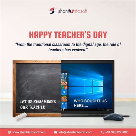 Shanti Infosoft Training Program On Linkedin Happyteacherday