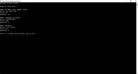Music Store Management System Project C Program With MySQL Database Code With C
