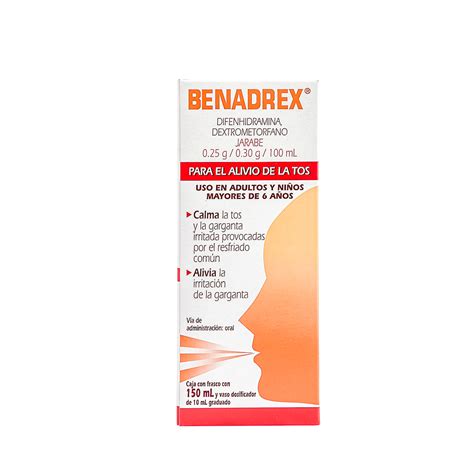 Benadrex Jarabe 025g030g 150ml