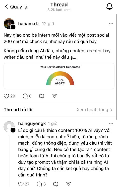 Mới Xem đc Threads Này 2 Luồng ý Kiến đều đáng Suy Ngẫm Cả Nhà Thấy Sao ạ 🤔