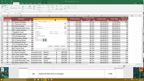 4excel Steps 11 15 Youtube