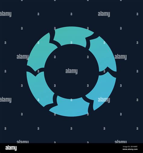 Vector Circle Arrows For Infographic With Options Template For Diagram Graph Presentation