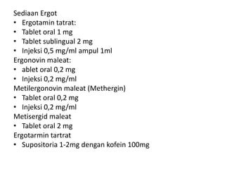 Obat Obat Uterotonika PPTX