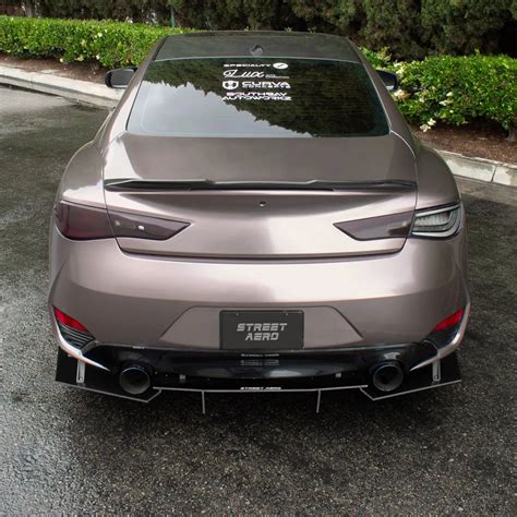 2017 2022 Infiniti Q60 Rear Diffuser Street Aero