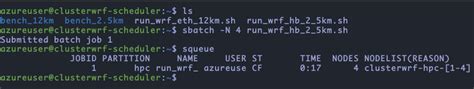Quick Hpc Cluster Creation With Apps Using Cyclecloud And Eessi A Wrf Example Azadventures