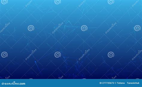 Technology Background Abstract Digital Combination Dots And Lines Big Data Visualization Stock