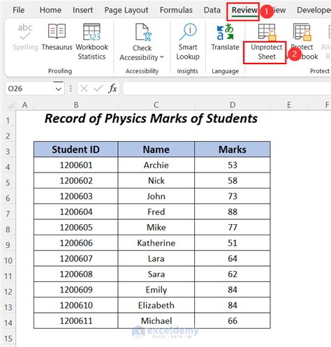 Microsoft Excel Security Tips Secure Workbook Worksheet
