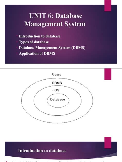 Unit 6 Database Management System Pdf Relational Database Databases