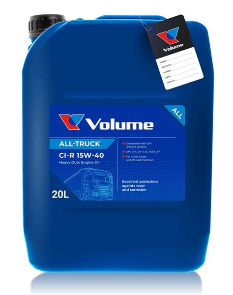 Volume All-Truck Cl-R 15W-40 | Valvoline-spb.ru - ООО Валтек СПб ...