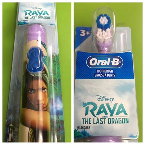 Oral B Bath Skin And Hair Oralb Disney Raya The Last Dragon Toothbrush New Magic Timer Push