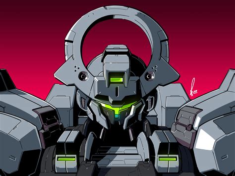 Gundam Schwarzette Gundam And 1 More Drawn By Alexapdoodles Danbooru