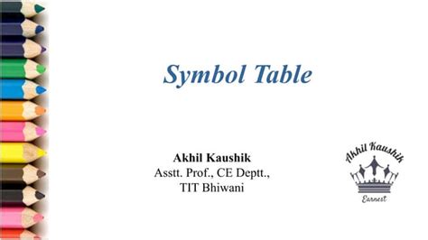 Symbol Table In Compiler Design Pdf Symbol Table In Compiler Design Pdf