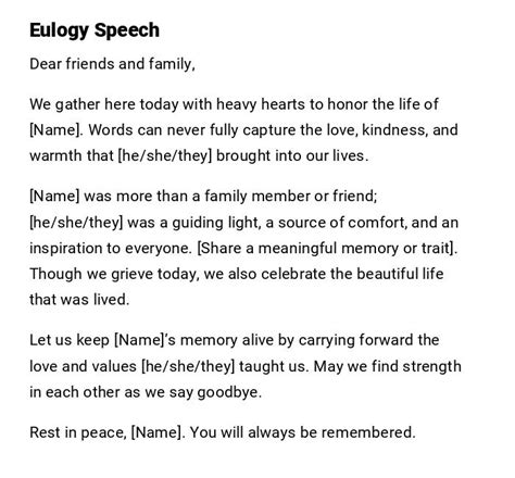 Sample Speeches