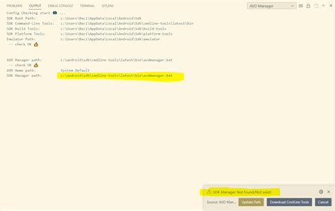 Config Error · Issue 9 · Toroxxvscode Avdmanager · Github