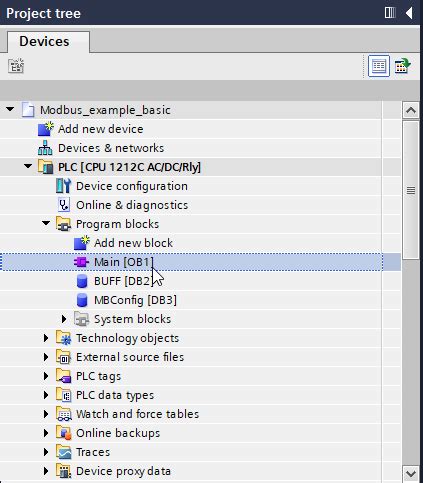 Using Modbus TCP Communication