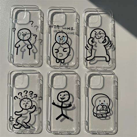 킹받는 시리즈 아이폰 갤럭시 우정 커플 케이스 에이블리