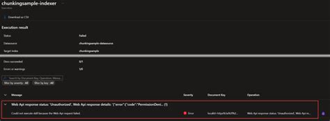 Resolving Errors In Azure Ai Search Indexer Against Blob Storage