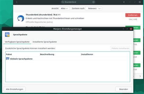 [solved] manjaro settings manager doesn t show language packs