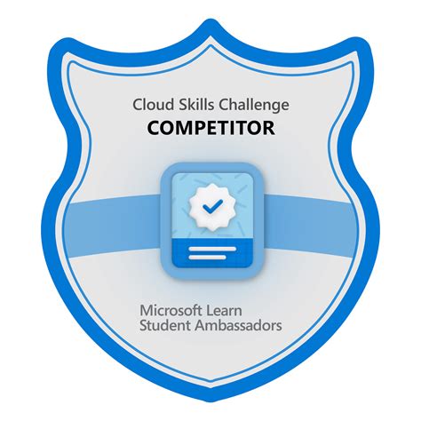 Microsoft Learn Student Ambassadors Cloud Skills Challenge Event Competitor Credly