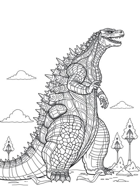 12 Free Printable Shin Godzilla Coloring Pages For Fans