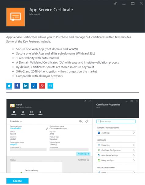 App Service Certificates Azureheads
