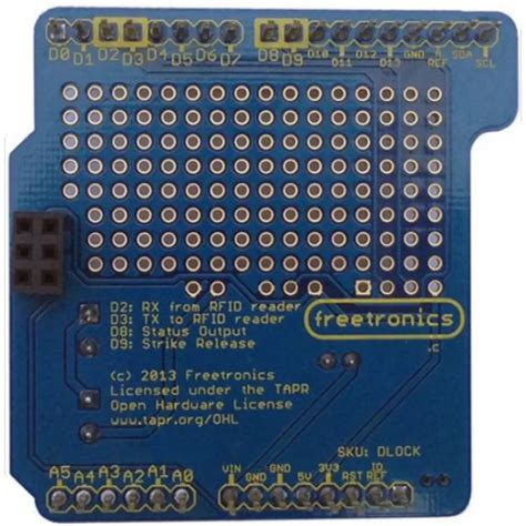 Find The Best Arduino RFID Door Lock Shield Thin No Tax