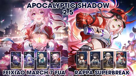 Apocalyptic Shadow 2 5 Feixiao March 7 Fua And Rappa Superbreak