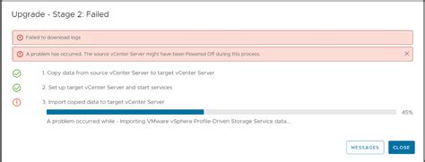 0 U3 To 8 0 U3 Also Fails With The Error Failed To Start Wcp Service