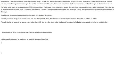 Solved Recall How In A Previous Assignment You Manipulated Chegg