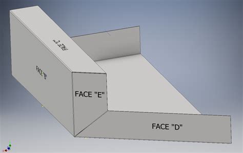 How To Create A Mitered Corner With 3 Flanges With Different Flange