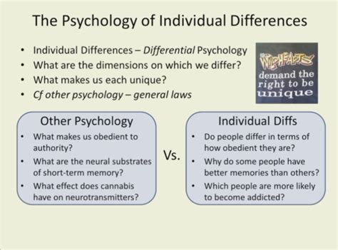 Psychology Of Individual Differences