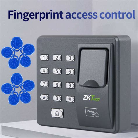 Zkteco X6 Standalone Fingerprint Access Control With 10 Fobs Daraz Pk