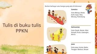 Bab 1 PPKN kelas 3 SD materi aku teman dan keluargaku | PPTX