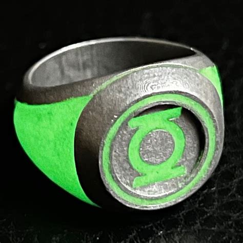 Green Lantern Ring Etsy